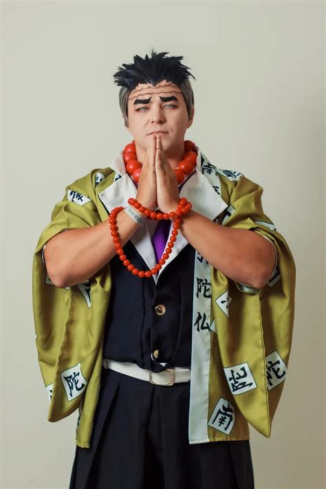 Demon Slayer Gyomei Himejima Costume Full Set Gyomei Himejima Cosplay
