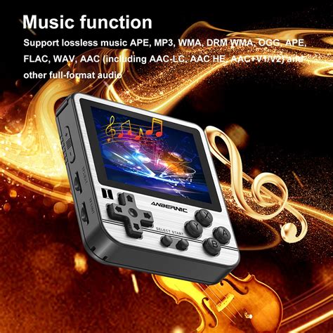 New ANBERNIC RG280V 16GB Retro Game Console 2 8Inch IPS Screen 7H