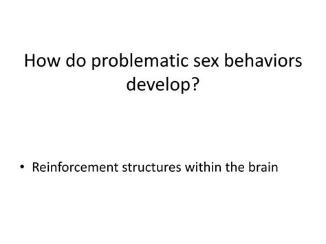 PPT Onset Maintaining Risk Factors And Treatment Of Sexually Maladaptive Behaviors