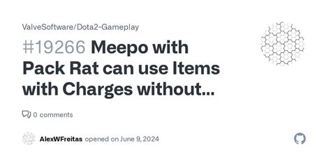 Meepo With Pack Rat Can Use Items With Charges Without Using Charges