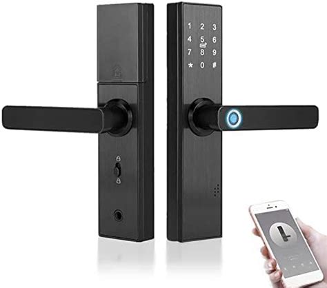 Fingerabdruck Smart Schloss Elektronisches WiFi Türschloss Mit Touchscreen Passwort IC Karte