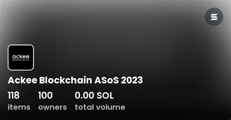 Ackee Blockchain Asos 2023 Collection Opensea