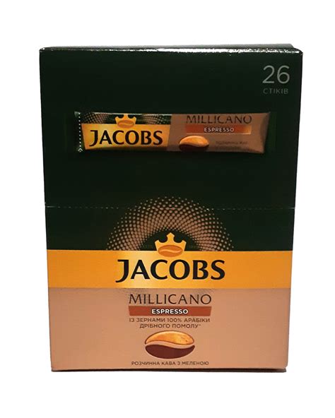 Кофе Jacobs Millicano Espresso растворимый с добавлением молотого в ...