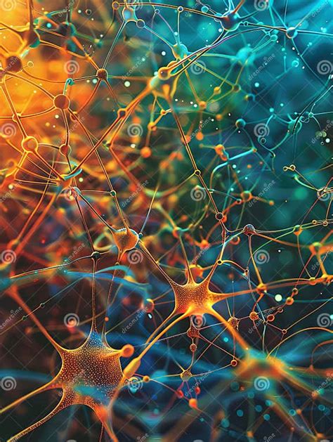 An Abstract Image Illustrating The Complex Interconnectedness Of A