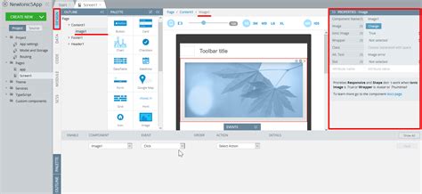 Ionic UI Components Properties