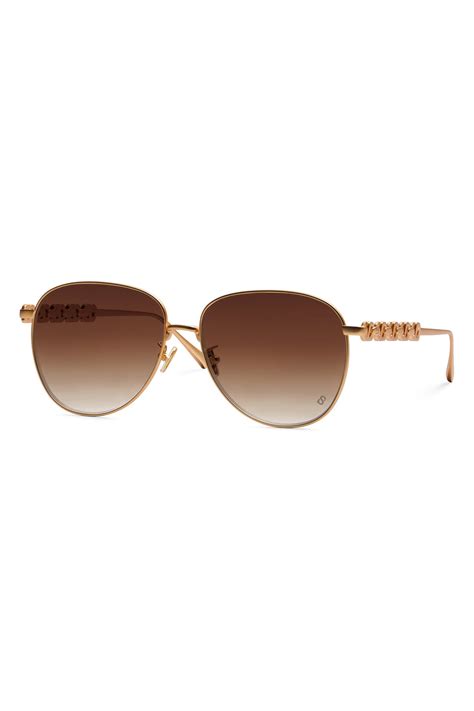 Audrey Sunglasses Gradient Brown Buttonscarves Malaysia