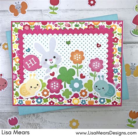 12 Cards Doodlebug Design Over The Rainbow Collection Lisa Mears