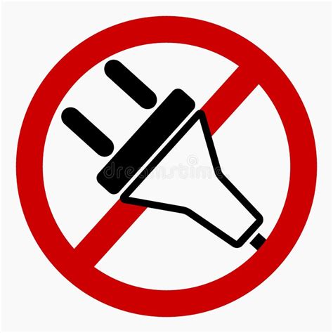 Caution Unplug Stock Illustrations Caution Unplug Stock Illustrations Vectors Clipart