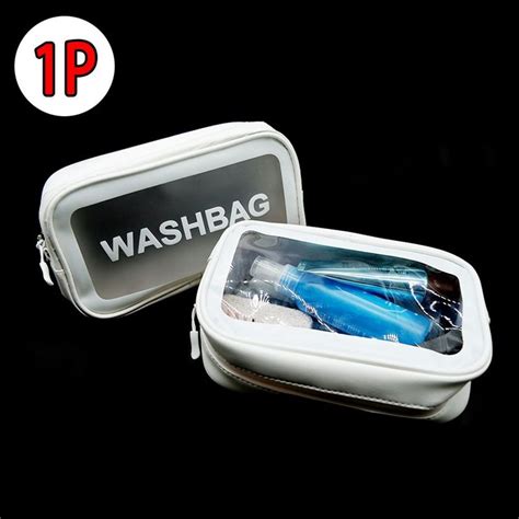 여행용 수영장샤워 휴대용 방수 세면도구 가방 화이트 홈플러스 택배배송