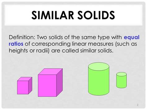 similar solids