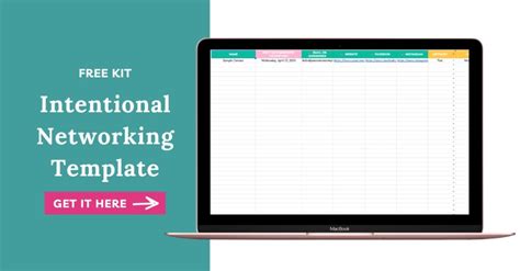 Freebie Intentional Networking Template Your Content Empire
