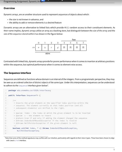 Solved Overview Dynamic Arrays Are An Another Structure