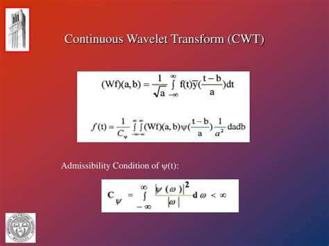 PPT Wavelet Analysis And Its Applications For Structural Health Monitoring And Reliability