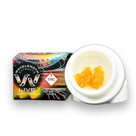 Wavelength Extracts Live Resin Snowcone 1g Med