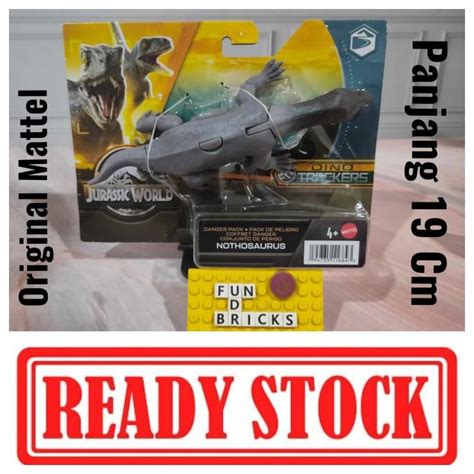 Mattel Jurassic World Dino Trackers Danger Pack Nothosaurus Shopee