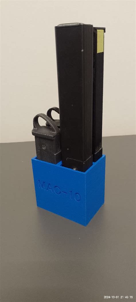 Stl File Tm Mac 10 Mag Stand 🔫 ・3d Printable Design To Download・cults