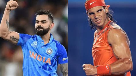 টেনিস তারকা রাফেল নাডালের সঙ্গে জুটি বাঁধলেন ভারতের রান মেশিন বিরাট