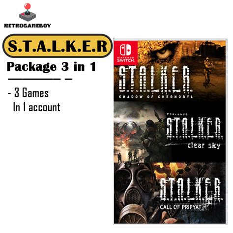 Nintendo Switch Game Digital Account Stalker Bundle 3 Games In 1 Account Video Gaming Video