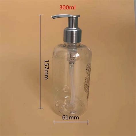 Alcohol Clear Hand Sanitizer Refill Bottle 300ml Hand Sanitizer Pump