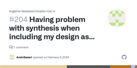 Having Problem With Synthesis When Including My Design As Verilog