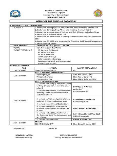 Badac Program Design Pdf
