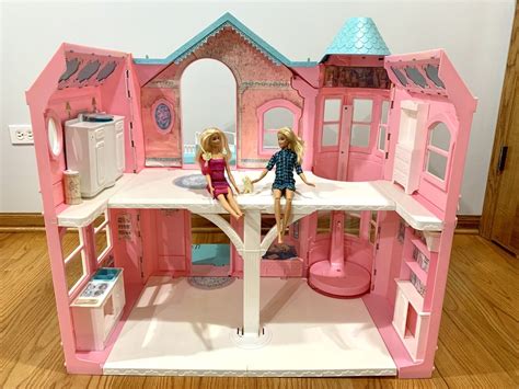 Vintage Barbie Victorian Dream Mansion With Working Elevator House Hot Sex Picture