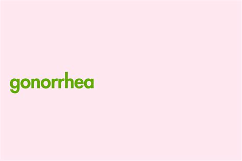 Sexually Transmitted Diseases Information Chlamydia Gonorrhea