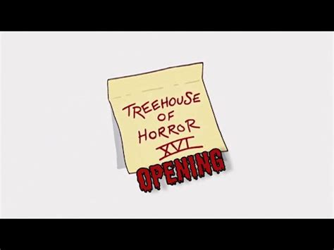 Here Are The Top 15 Treehouse Of Horror Intros Of All Time Cracked Com