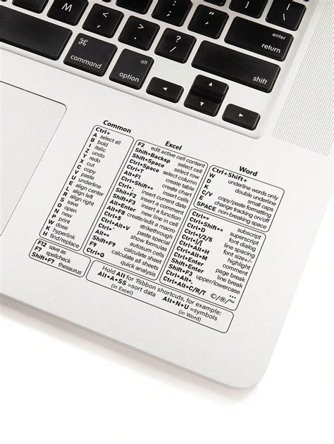 1sheet shortcut key pattern laptop protective sticker keyboard stickers shein usa