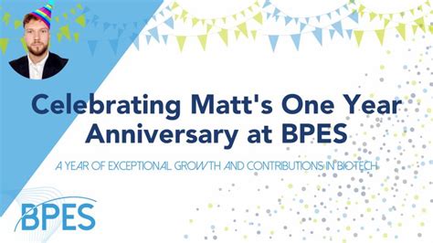 Bpes On Linkedin Bpesanniversary Biotechjourney Biotech
