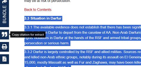Using The Citation Tool To Create A Country Information Evidence Schedule For First Tier