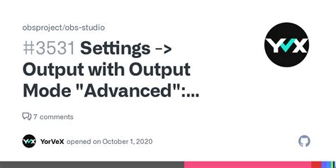 Settings Output With Output Mode Advanced Cannot View Or Edit