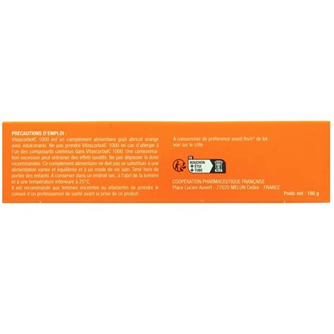Vitascorbol 1000mg Vitamine C 2x20cpr Effervescents Cooper