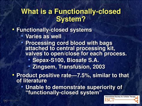 Ppt Infusion Of Culture Positive Stem Cell Products Fda Liaison