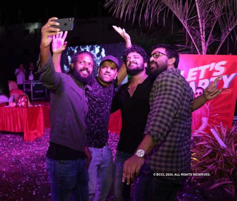 Sathish Ninasam Celebrates His Birthday With Friends From Sandalwood