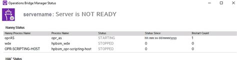 Obm Gateway Startup Hangs Indefinitely On Opras Service