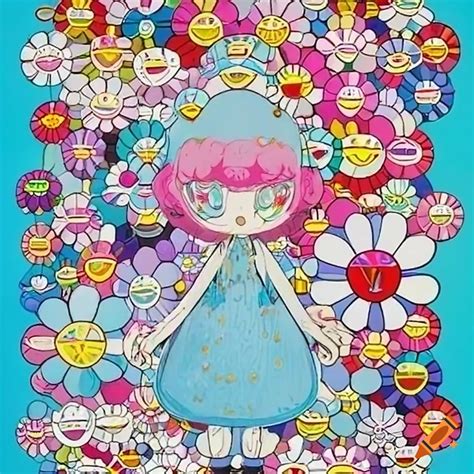 Artwork By Chiho Aoshima And Takashi Murakami On Craiyon