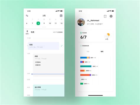 Task List Statistics By Jr Astronaut On Dribbble
