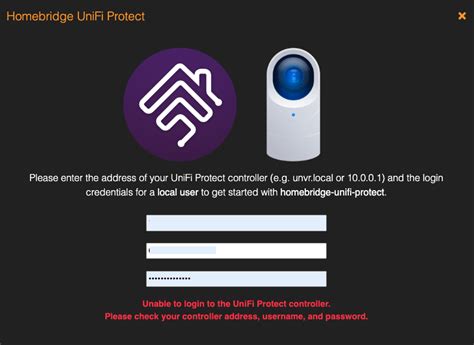 Unable To Connect With Latest Unifi OS 3 2 5 Issue 1005 Hjdhjd Homebridge Unifi Protect