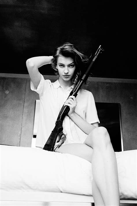 Girls With Guns Blackandwhitewednesday