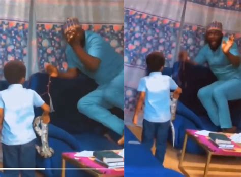 Man Breaks Into Tears After His Son Approaches Him With Snake
