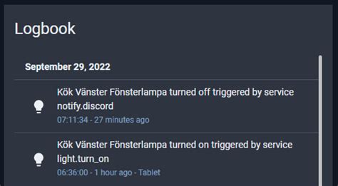 Logbook Shows Wrong Trigger · Issue 13912 · Home Assistantfrontend · Github