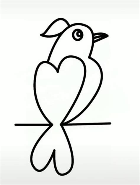 小鸟怎么画简单又可爱 小鸟怎么画简单又可爱三年级下册 苗苗知道