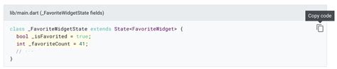 Consider Adding A Copy Button · Issue 1259 · Dart Langdart Pad · Github