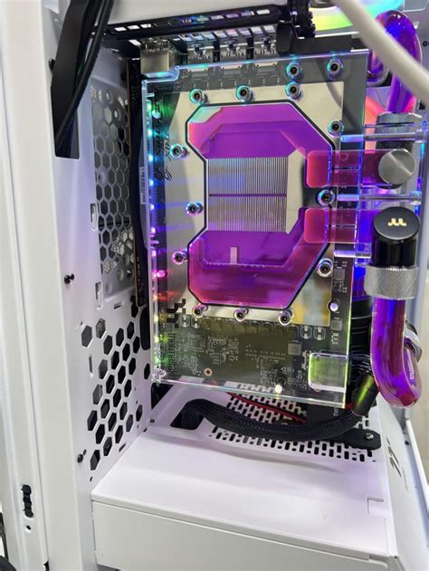 Mini Itx Tower 200 Custom Water Cooling 4090 R Pcbuild