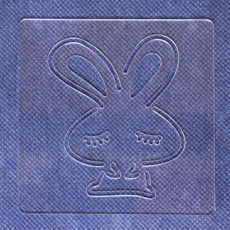 Japanese Sashiko Pattern Cartoon Bunny Affordable Kind Craft