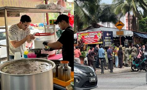 Penangan Review Khairul Aming Peniaga Cendol Terkejut Jualan Cecah
