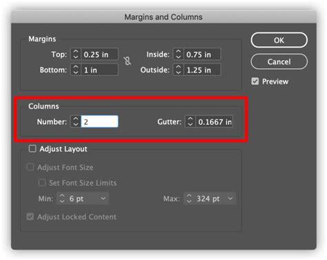 how to create two or more columns in indesign adobe tutorials