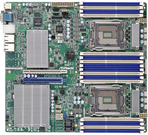Asrock Rack Ep2c602 2l D16 Ssi Eeb Server Motherboard
