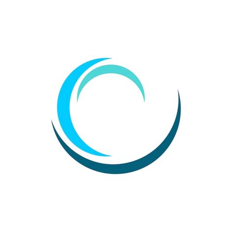 Premium Vector Wave Symbol Vector Illustration Design